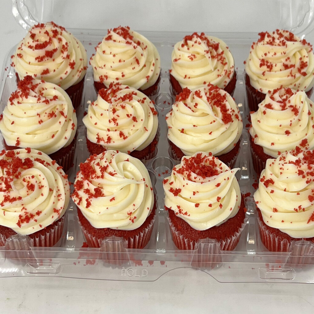 Red Velvet Cupcakes (12 Pack) - Palermo 365 Shop