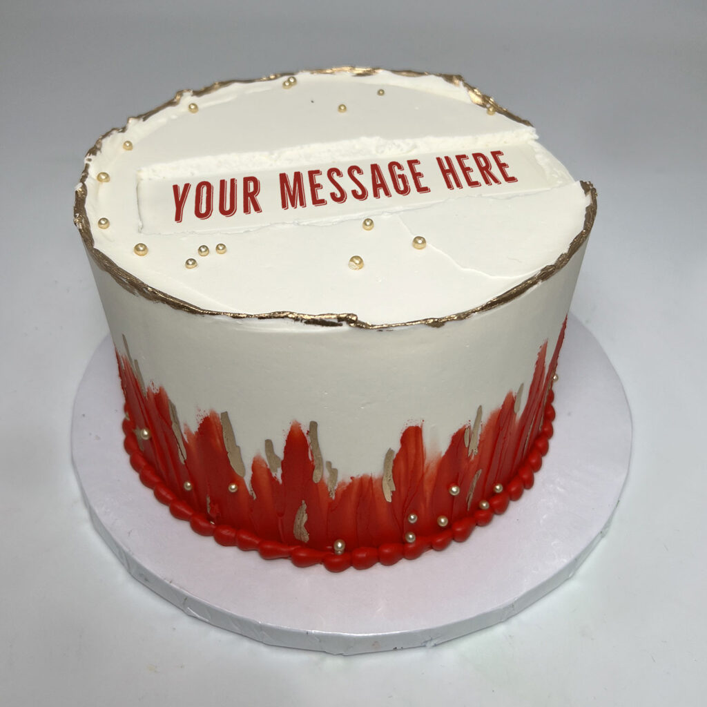 Secret Message Cake - Palermo 365 Shop